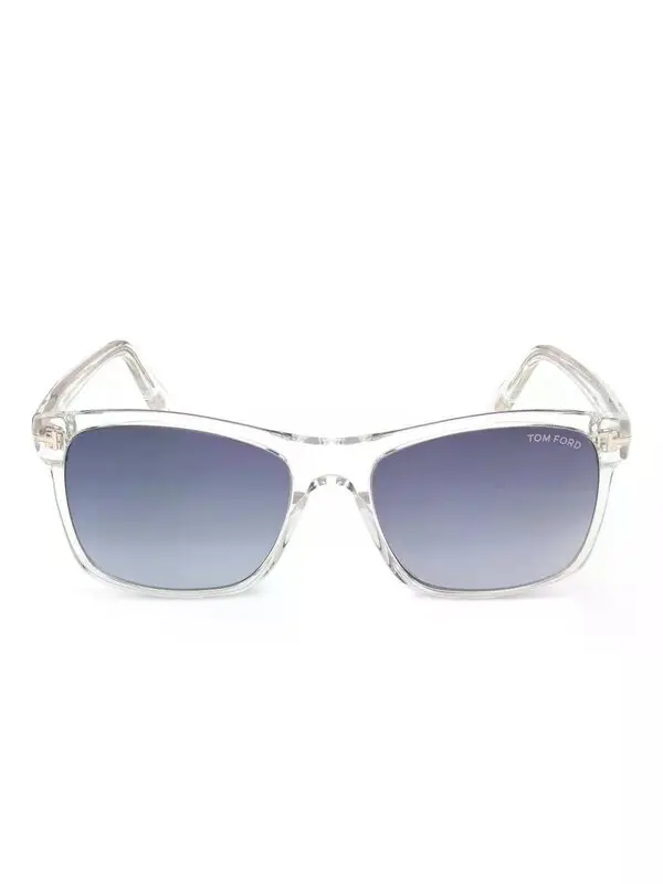 TOM FORD Square Frame Sunglasses - White