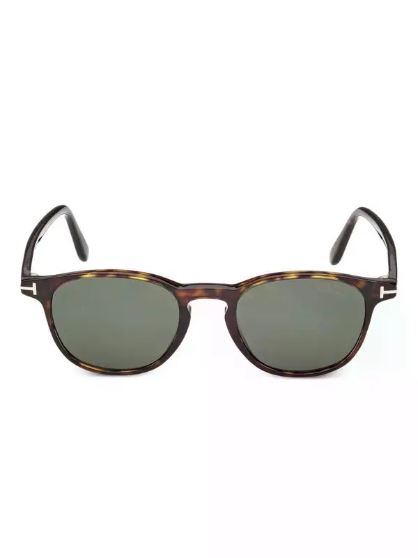 TOM FORD Round Frame Sunglasses - Brown