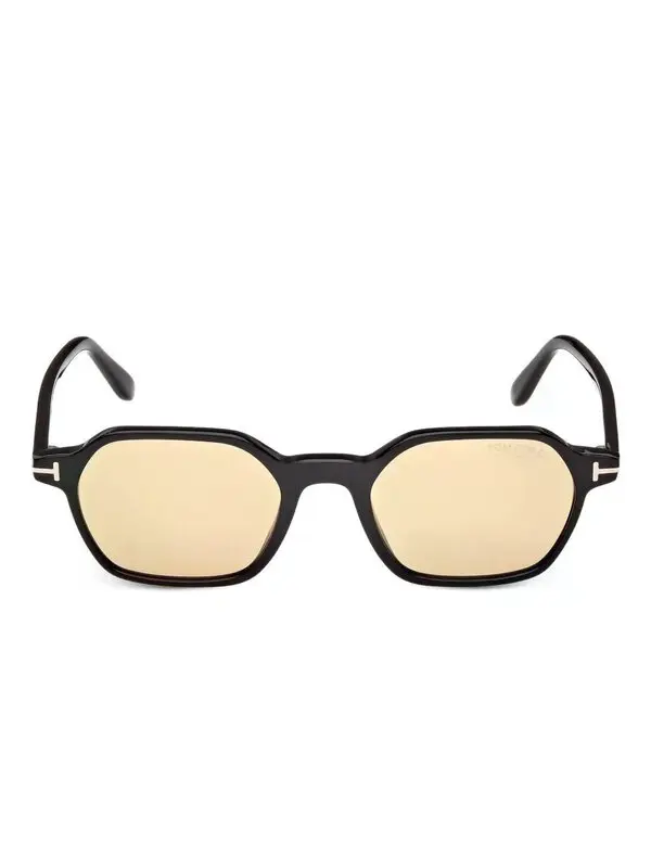 TOM FORD Geometric Sunglasses - Black