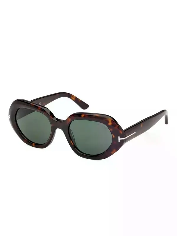 TOM FORD Geometric Frame Sunglasses