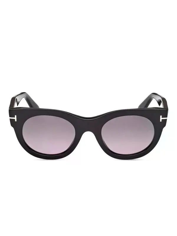 TOM FORD Round-frame Sunglasses - Black