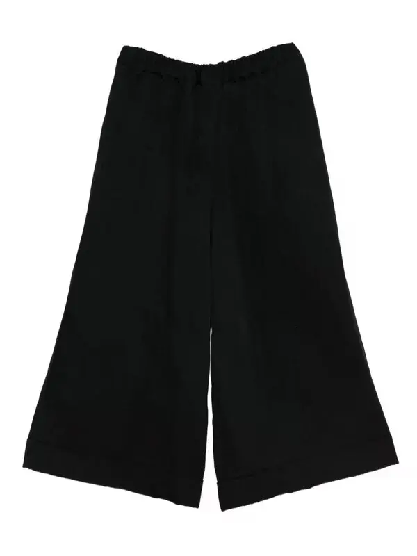 Comme Des Garçons Elasticated-waistband Cropped Trousers