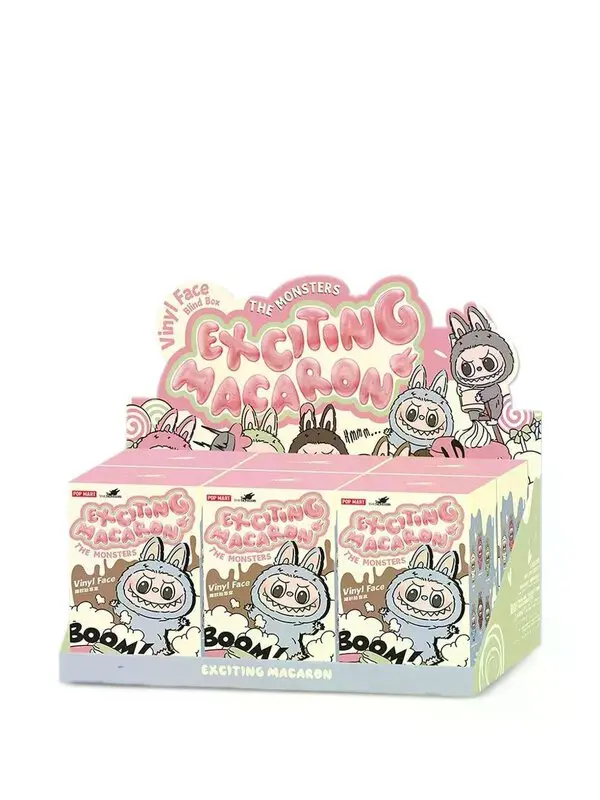 POP MART Labubu The Monsters Exciting Macaron Series Vinyl Face-pendant Blind Box