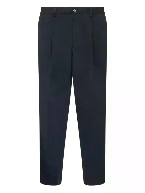 D4.0 Elasticated-waistline Trousers