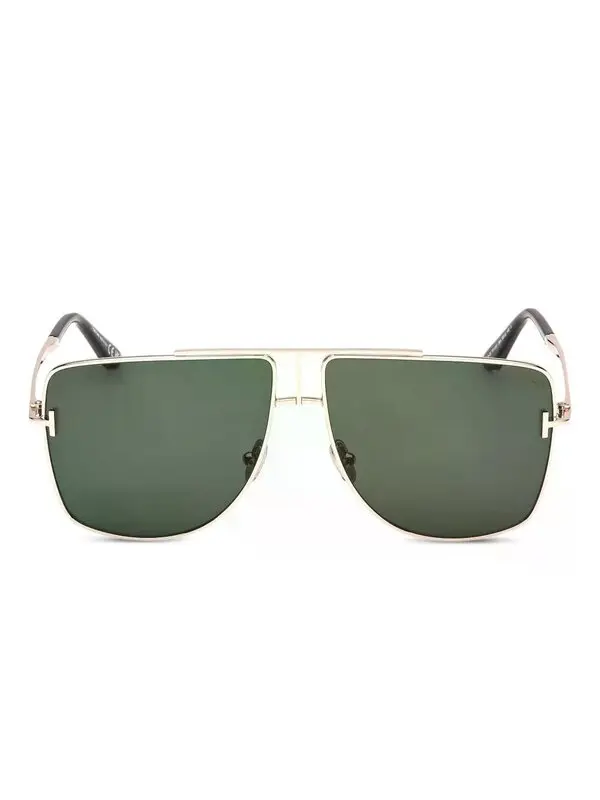 TOM FORD Geometric Sunglasses - Gold