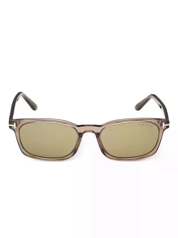 TOM FORD Rectangle Ft1300 Sunglasses - Brown
