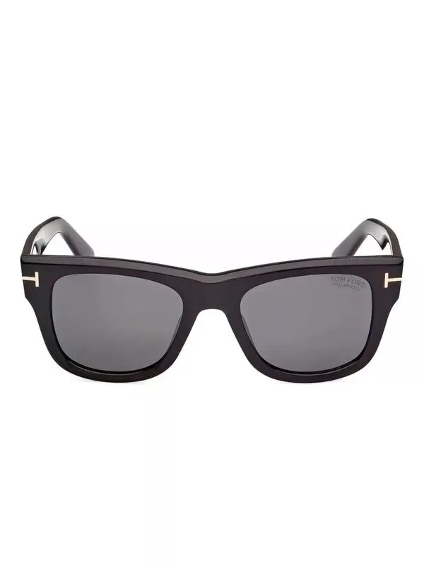 TOM FORD Rectangle-frame Sunglasses - Black