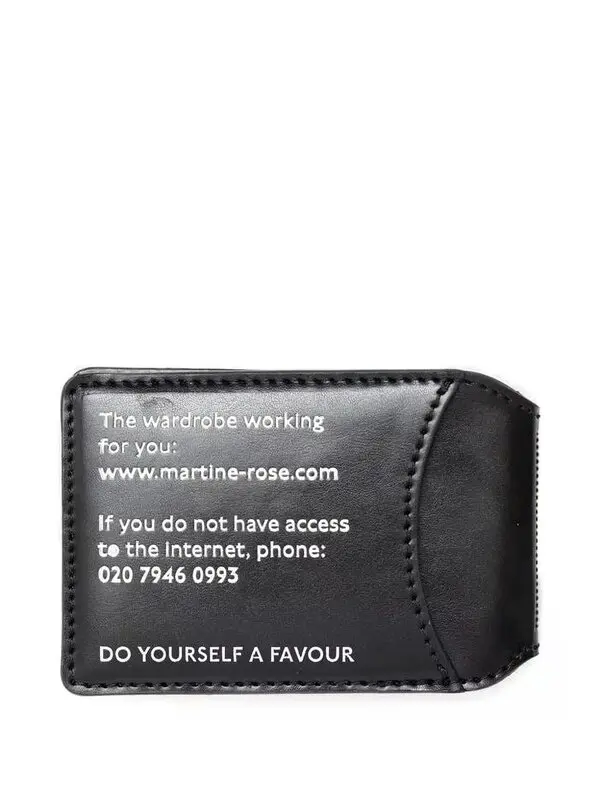Martine Rose Logo Wallet