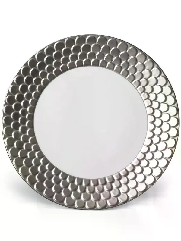 L'Objet Aegean Dinner Plate - White