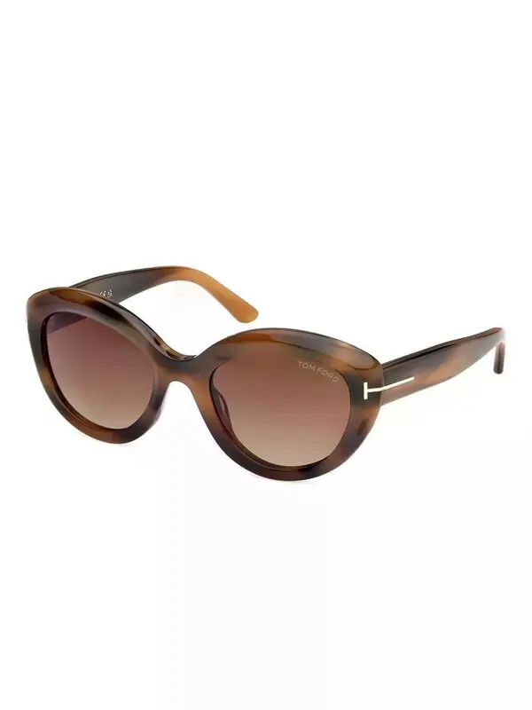 TOM FORD Round Frame Sunglasses