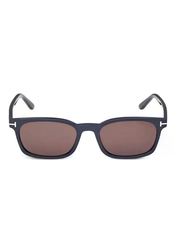 TOM FORD Square Frame Sunglasses - Black