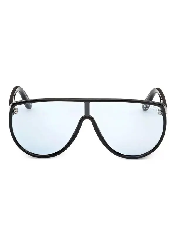 TOM FORD Browline Sunglasses - Brown