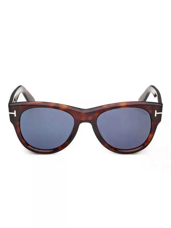 TOM FORD Round-frame Sunglasses - Brown