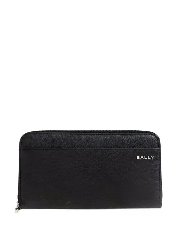 Bally Zip Leather Wallet