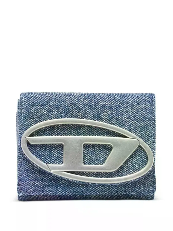 DIESEL® Logo-plaque Wallet - Blue