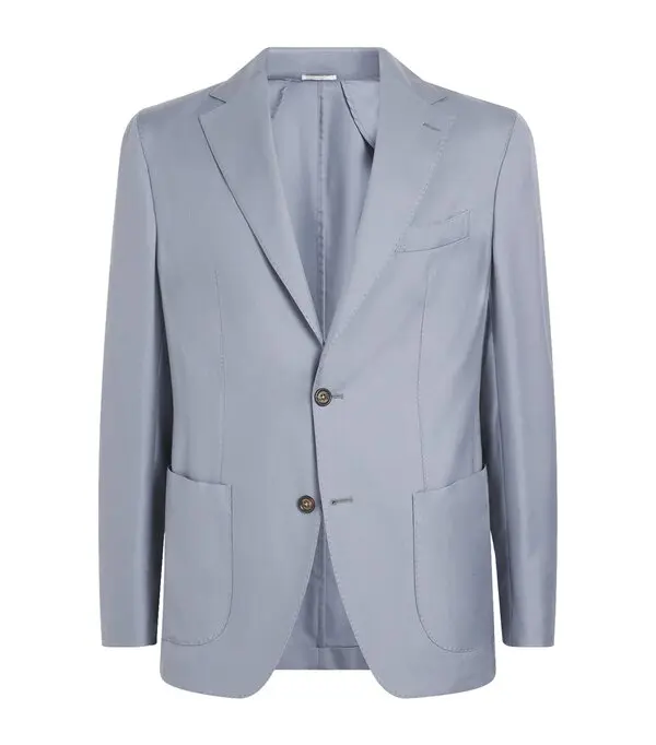 Eleventy Silk-cashmere Blazer
