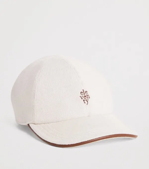Eleventy Cashmere Baseball Cap