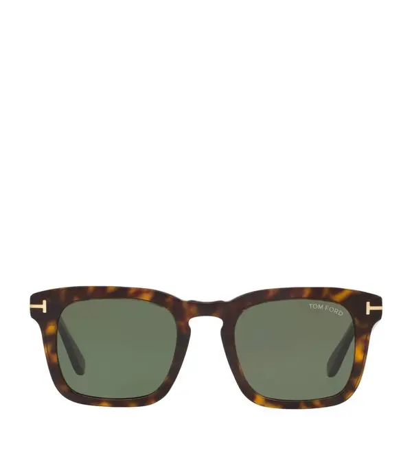 TOM FORD Acetate Tortoiseshell Dax Sunglasses - Brown