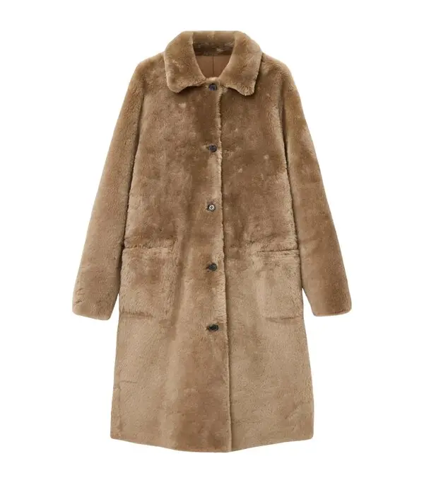 ALLSAINTS Serra Shearling Reversible Coat