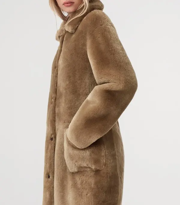 ALLSAINTS Serra Shearling Reversible Coat