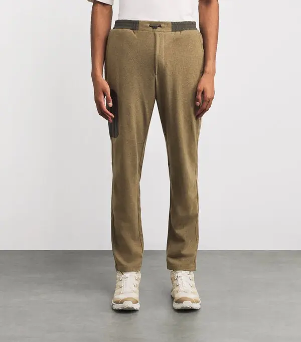 Sease Wool-cashmere Jersey Trousers