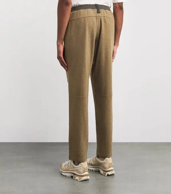 Sease Wool-cashmere Jersey Trousers