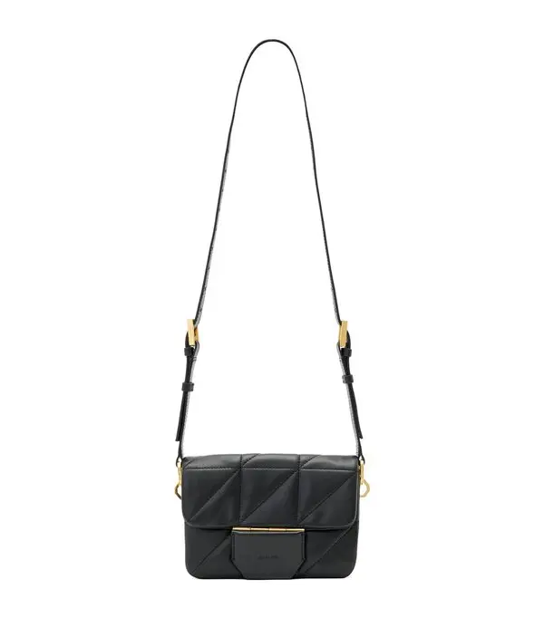 ALLSAINTS Quilted Leather Jupiter Cross-body Bag
