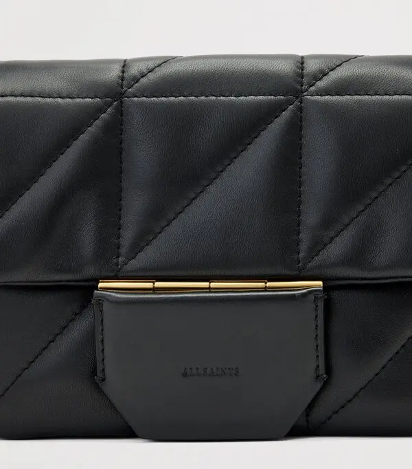 ALLSAINTS Quilted Leather Jupiter Cross-body Bag