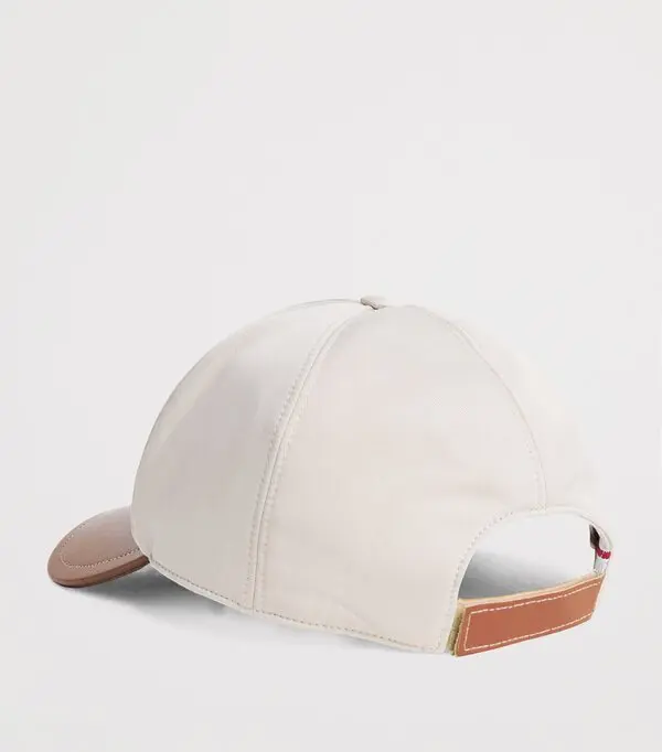 Eleventy Silk-panel Baseball Cap