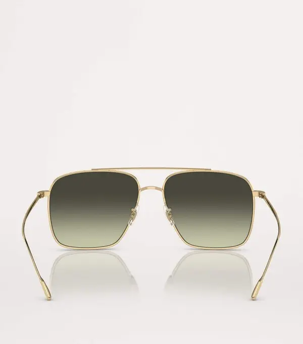 Oliver Spencer Titanium Sunglasses - Gold