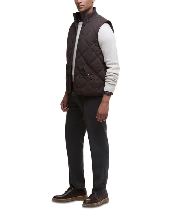 Barbour City Chelsea Quilted Vest - Black Oak/ Midnight Oak