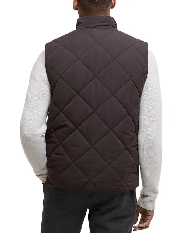 Barbour City Chelsea Quilted Vest - Black Oak/ Midnight Oak