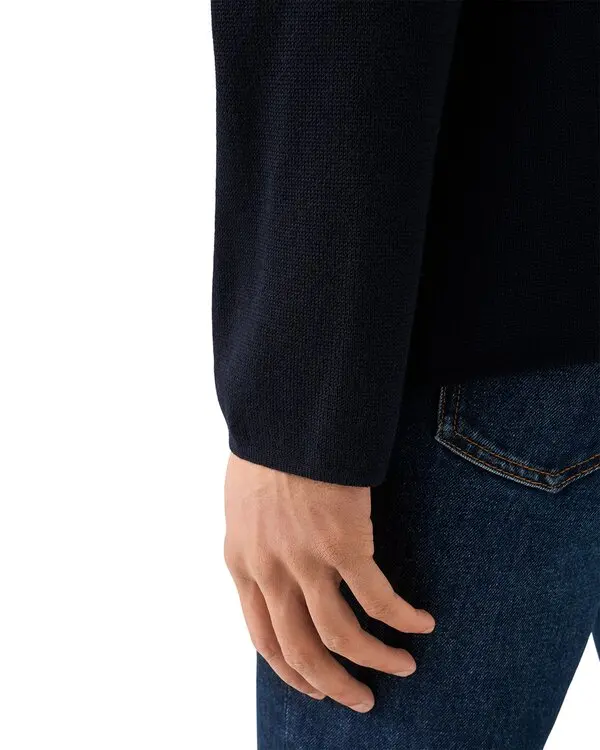 Eton Relaxed Fit Merino Wool Overshirt