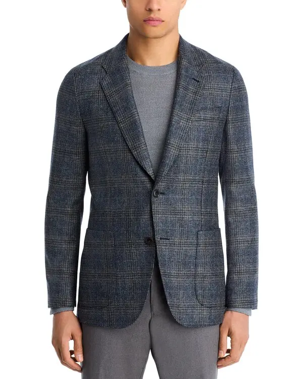 Paul Smith Melange Plaid Soft Jacket
