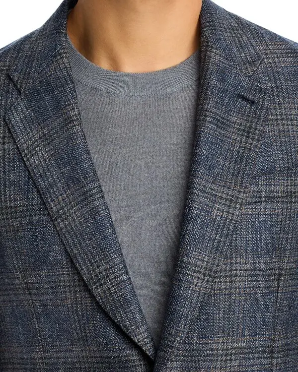 Paul Smith Melange Plaid Soft Jacket