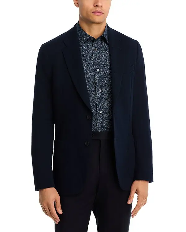 Paul Smith Textured Solid Soft Blazer
