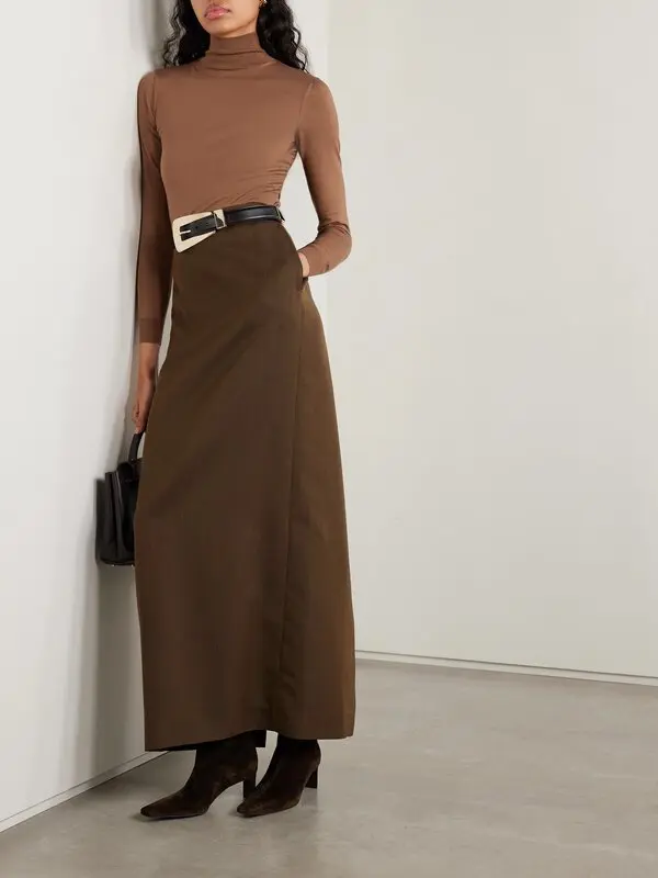 Ralph Lauren Silk-blend Turtleneck Sweater