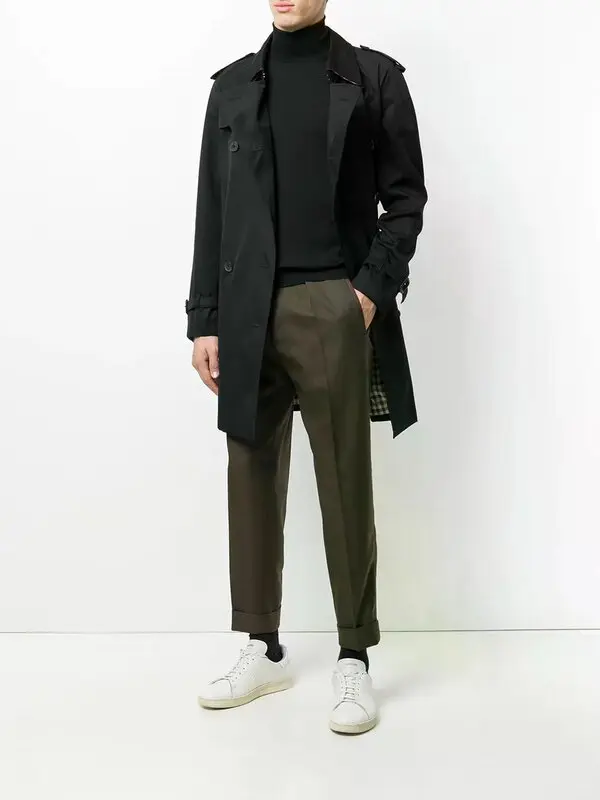 DRUMOHR Fine-knit Roll Neck Sweater - Black