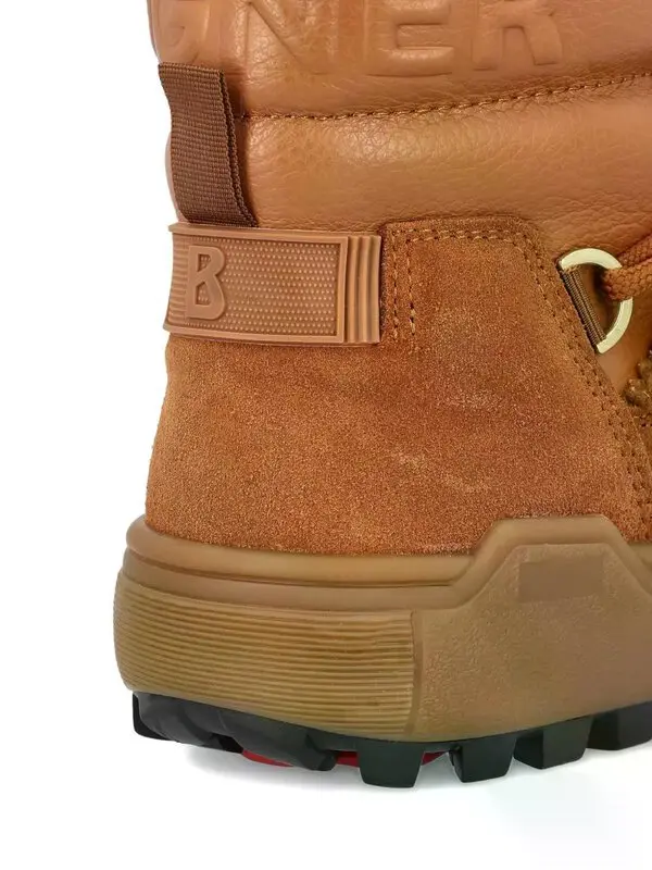 Bogner Shearling Leather Ankle Boots