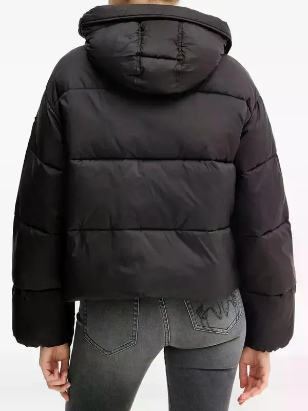 Pinko Buttoned Hooded Jacket