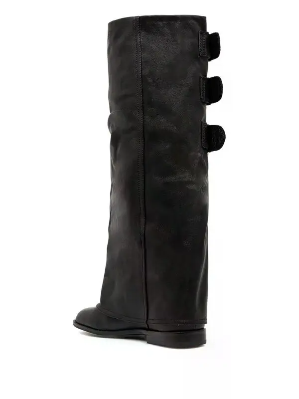 NAKED WOLFE Anchor Buckle Boots
