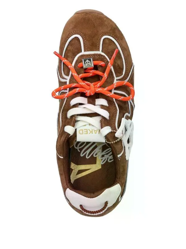 NAKED WOLFE Adored Sneakers - Brown