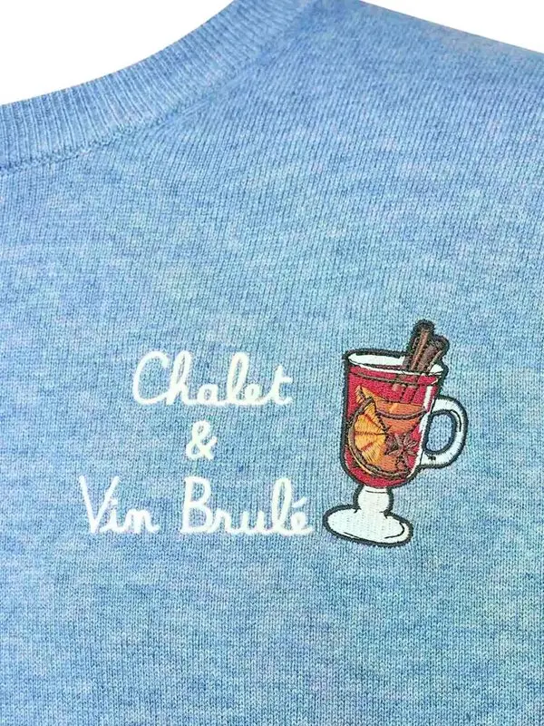 MC2 SAINT BARTH Embroidery Long-sleeved Sweater
