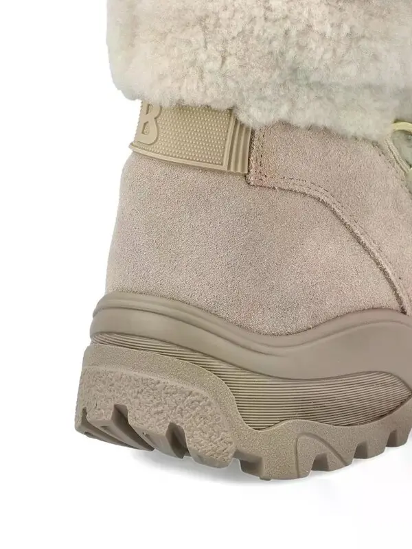 Bogner Shearling Lace-up Boots