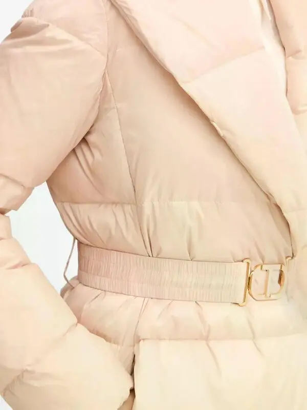 TWINSET Belted Padded Coat