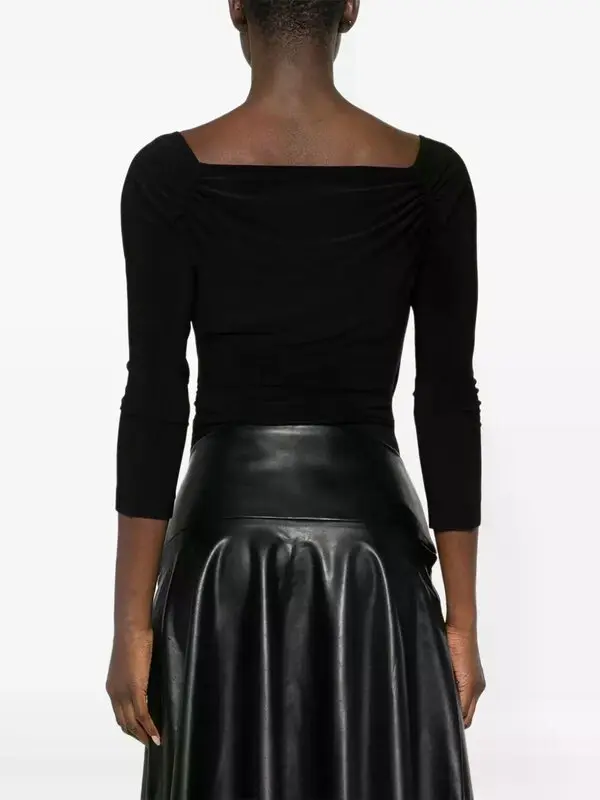 Norma Kamali Draped Bodysuit