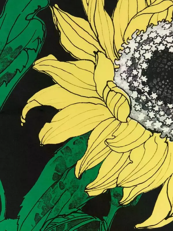 Alexander McQueen Sunflower Scarf