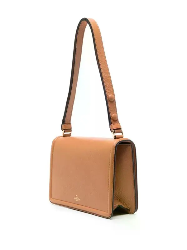 Valentino Garavani Vlogo Leather Shoulder Bag