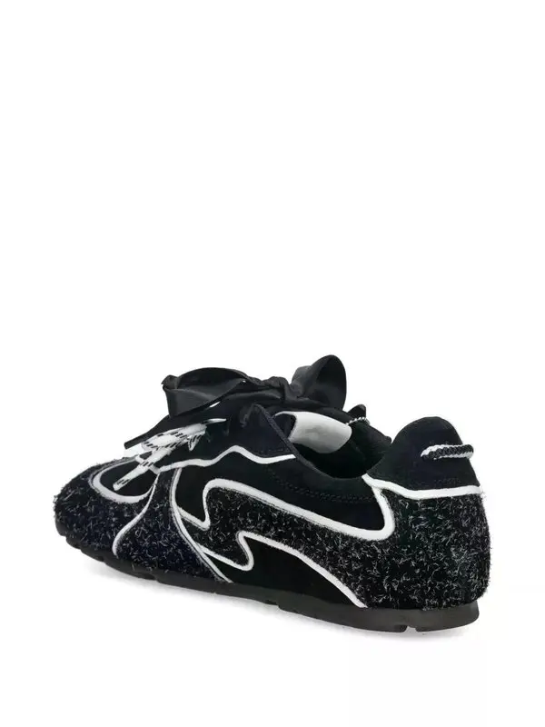 NAKED WOLFE Adored Ribbon-detail Sneakers