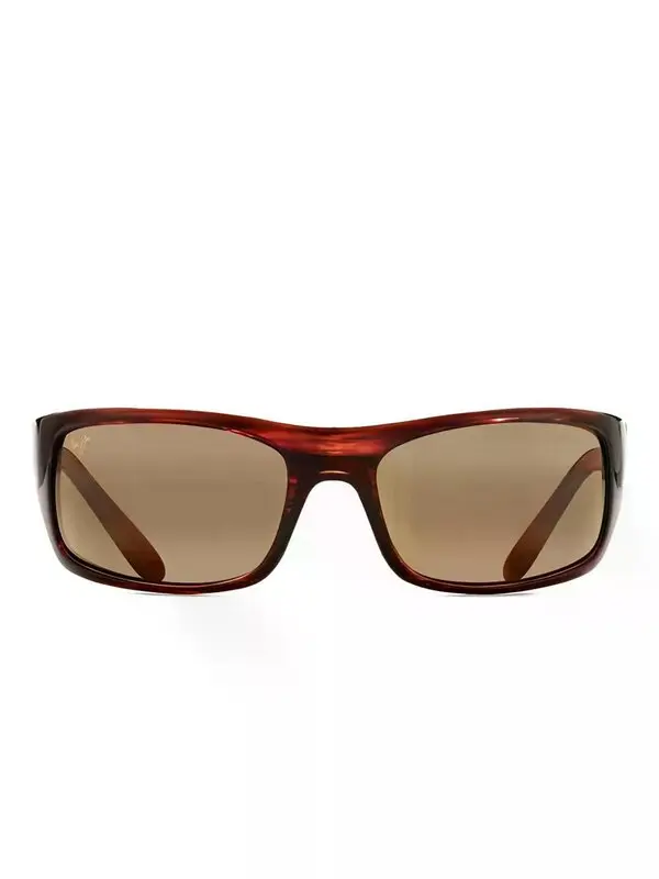 Maui Jim Peahi Rectangle-frame Sunglasses